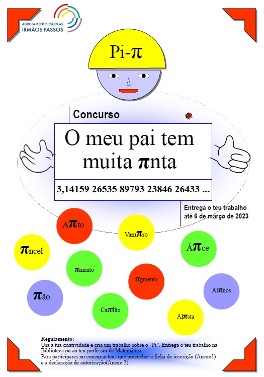 Concurso de Matemática: “ O meu Pai tem muita πnta” – A.E. Irmãos Passos